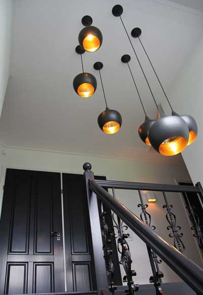 Modern Chandelier Lighting Pendant Light Stairwell Staircase | Replica ...
