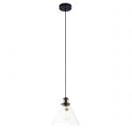 Industrial Funnel Clear Glass Pendant Light | Replica Lights
